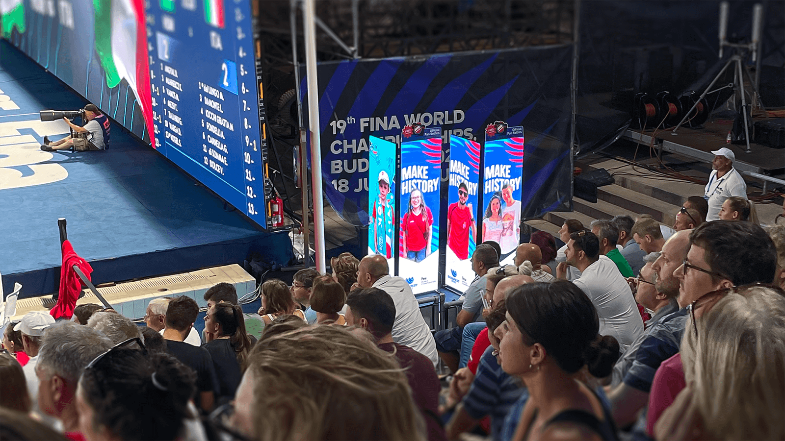 Life-size virtual fans at sport venue for the first time ever: – Seyu